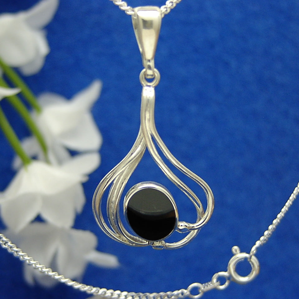 Art Nouveau Swirl – Simpson's Jet of Whitby